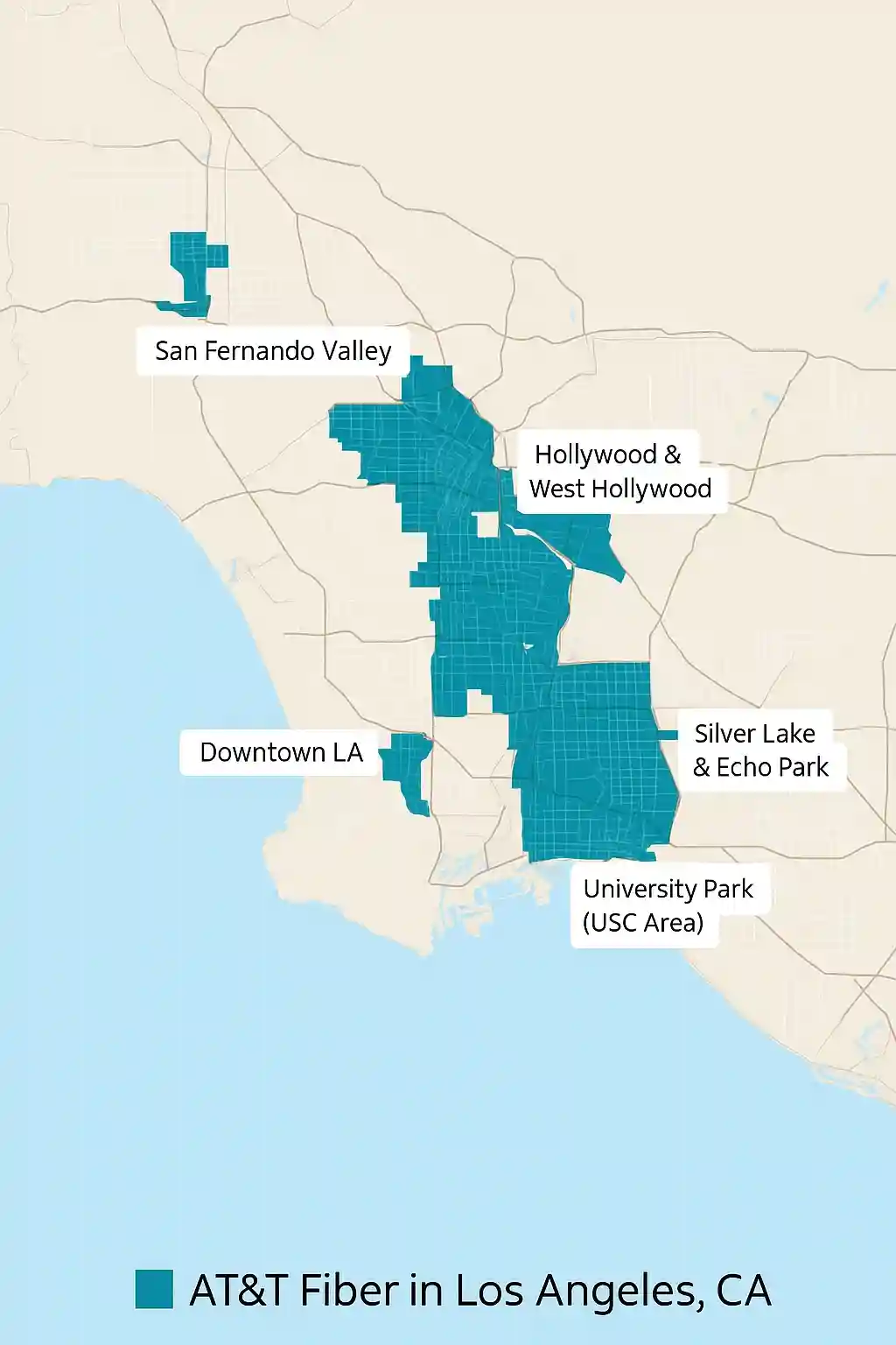 AT&T Fiber Internet in Los Angeles, CA | Ultra-Fast Speed